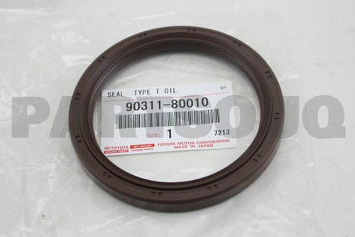 9031180010 Genuine Toyota SEAL, ENGINE REAR OIL 90311-80010 | eBay