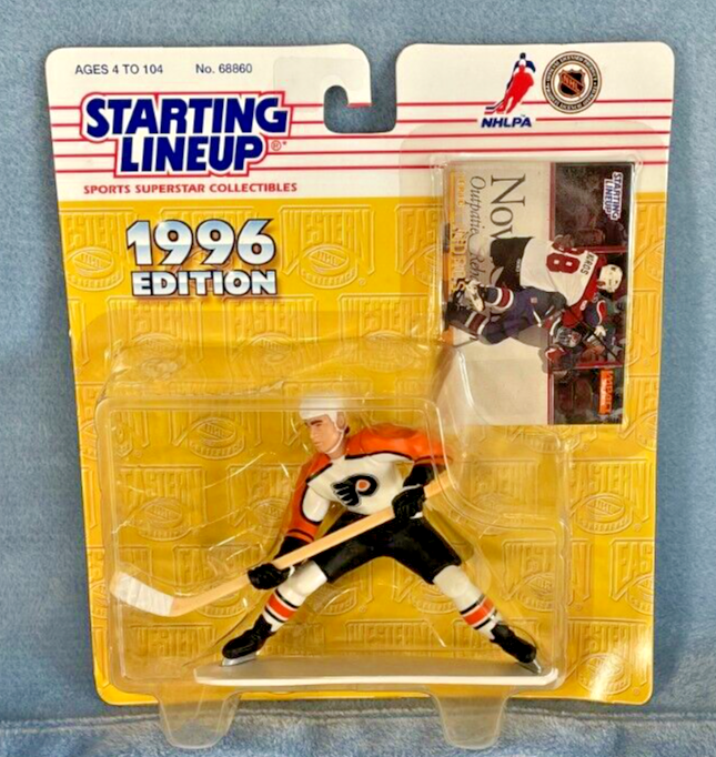 Eric Lindros Philadelphia Flyers Starting Lineup Kenner NHL Hockey 1996 ...