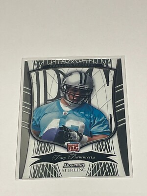 2009 Bowman Sterling Tony Fiammetta Rookie /799 Carolina Panthers #6 | eBay