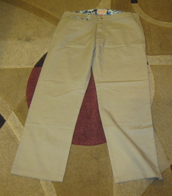 new Hawke & Dumar 100 COTTON KHAKI PANTS MEN SIZE 34 | eBay