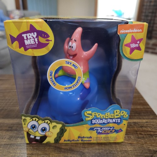 Spongebob PATRICK Jelly Fish Racer w/Light & Sound Nickelodeon Push N ...