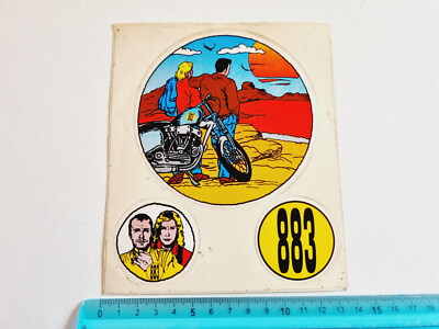 Autocollant 883 Max Pang Timbre Vintage Original | eBay