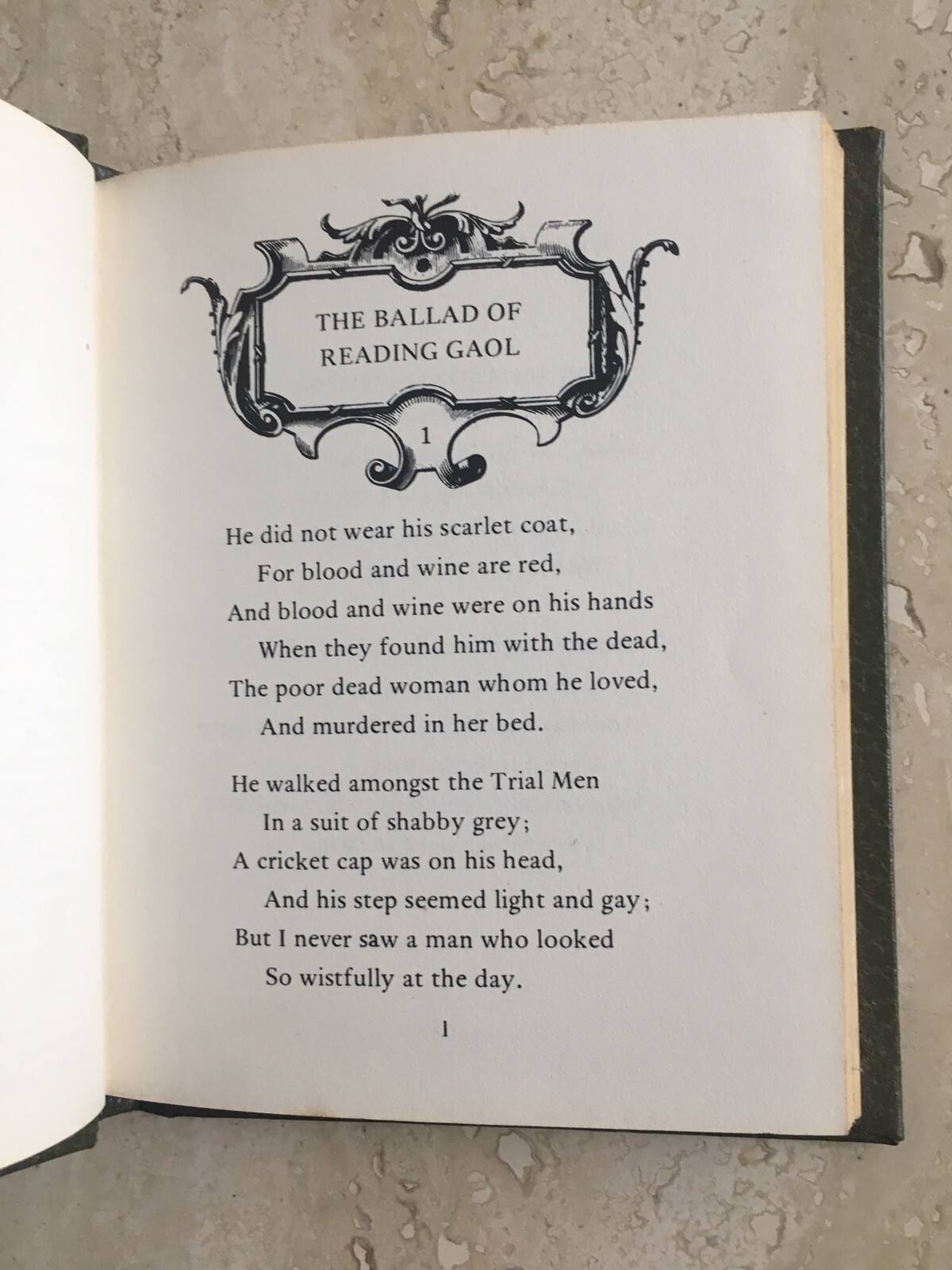 Oscar Wilde ~ THE BALLAD OF READING GOAL & Other Poems - By Heron Books ...