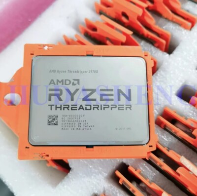 AMD Ryzen Threadripper 3970X sTRX4 3.70GHz 32-Core 64-Threads 280W CPU ...