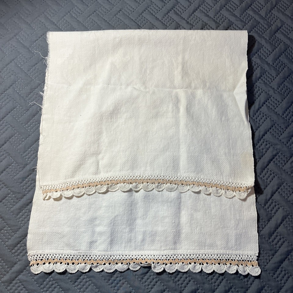 VINTAGE LOT OF 9 DRESSER SCARVES RUNNERS EMBROIDERED & PRINT PATTERN | eBay
