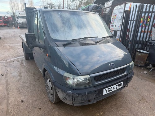FORD TRANSIT 2.4 TDCI TIPPER 115 SPARES OR REPAIR RUNS AND DRIVES 132K ...
