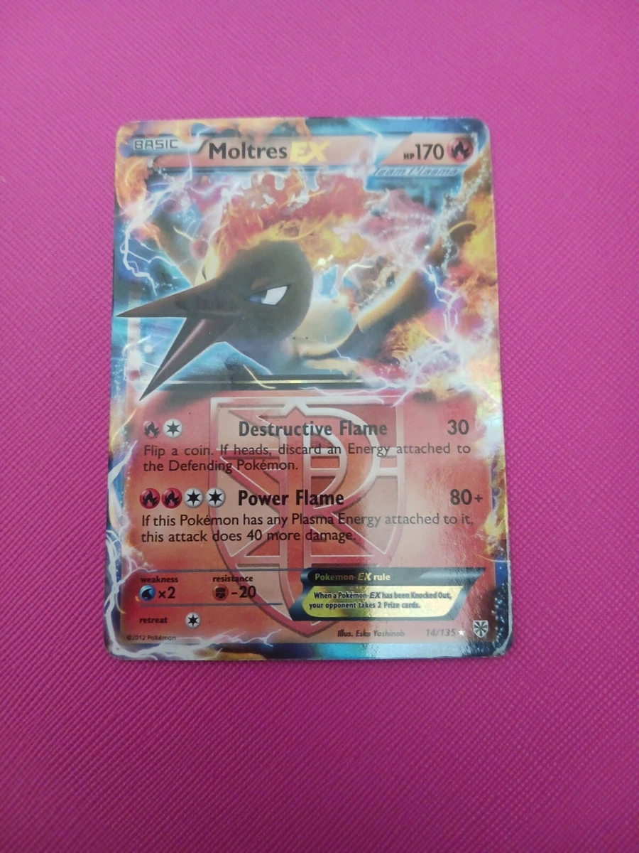 Moltres Ex Pokemon Card