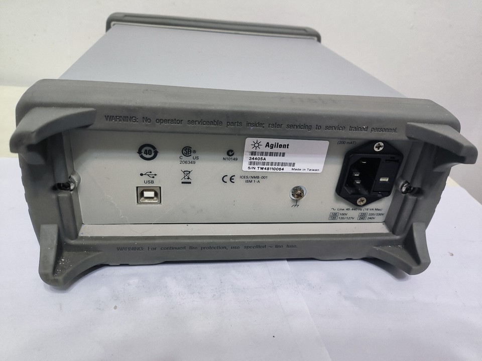 HP/Keysight Agilent 34405A DMM 5½ Digit Multimeter with USB Interface ...