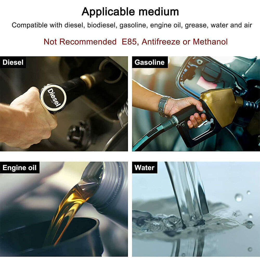 5/8” Nitrile Rubber (NBR) EFI Fuel Injection Line Hose Flexible braided ...