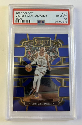 2023-24 Panini Select #87 Victor Wembanyama Wemby Concourse Base RC ...