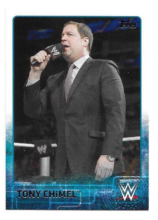 2015 Topps WWE #79 Tony Chimel | eBay