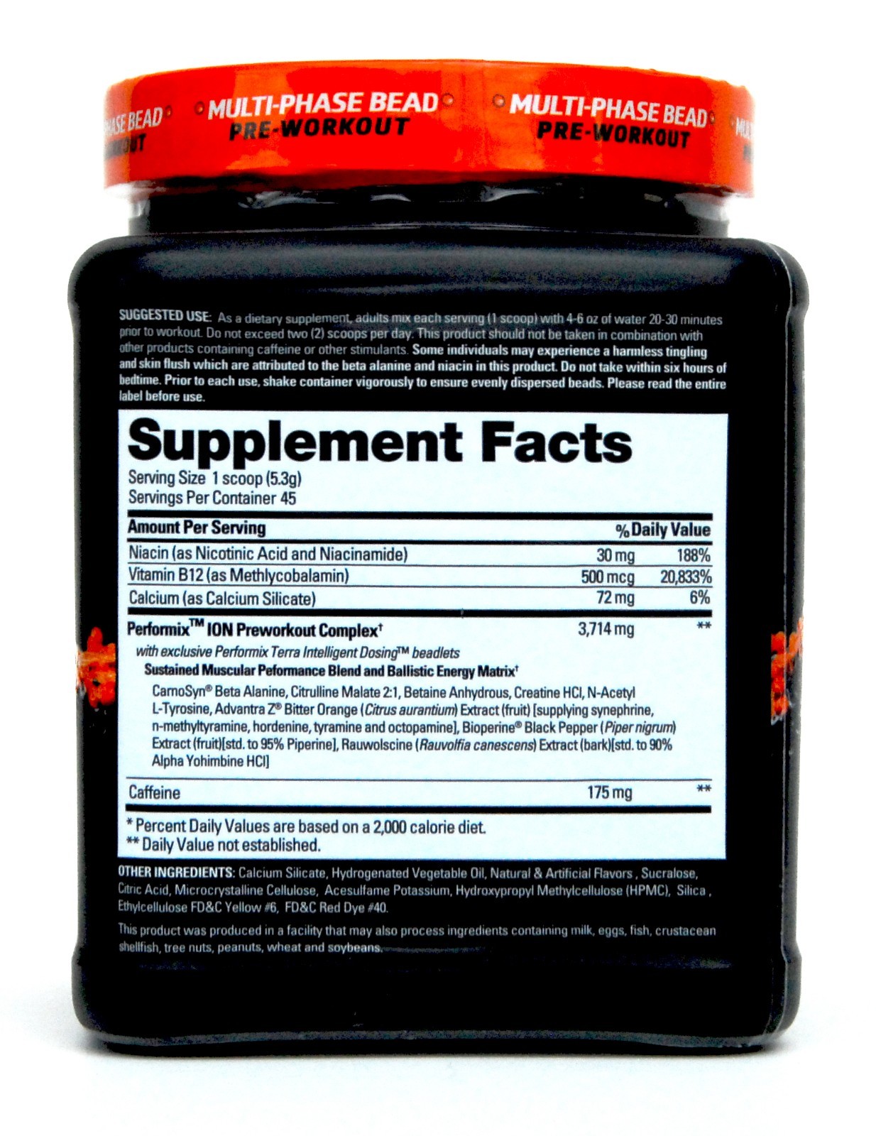 PERFORMIX ION MultiPhase PreWorkout, Max Pump Technology, 40 servings ...