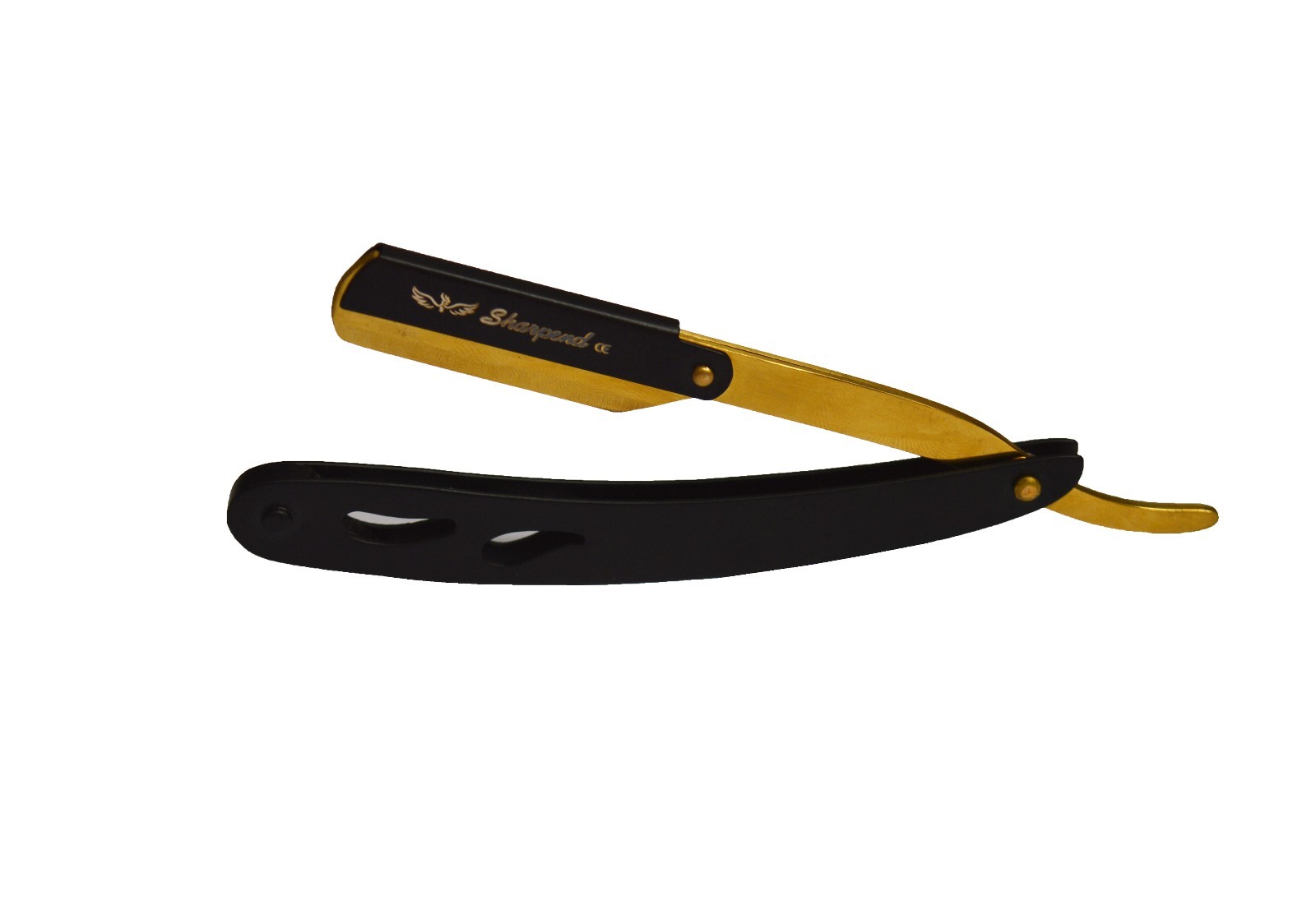 New Professional Barber Hairdressing Scissors Set Gold Edition & Razor ...