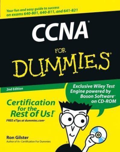 CCNA for Dummies [With CDROM] by Gilster, Ron 9780764541896| eBay