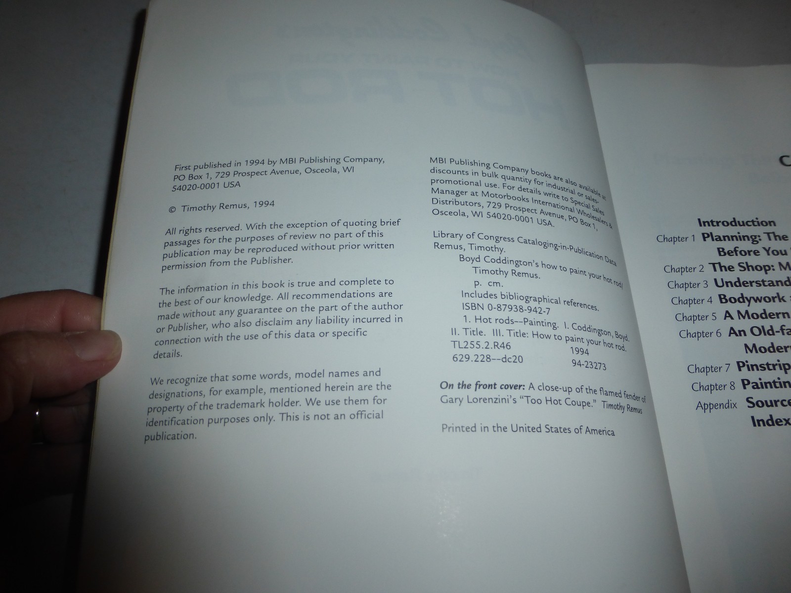 Boyd Coddington's How to Paint Your Hot Rod by Timothy Remus, PB 1994 ...