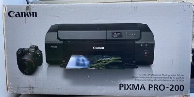 Canon PIXMA PRO-200 Printer BRAND NEW*** 13803327250 | eBay