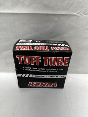 Kenda Tuff Motorcycle Tube 110-120/100x18 05186910T for ATV/UTV | eBay
