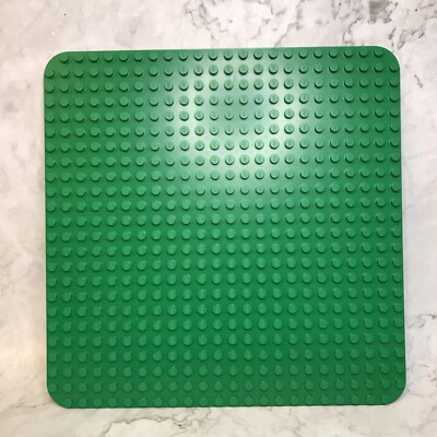 LEGO DUPLO Green Building Plate 10980 Build-and-Display Baseplate Toy T ...