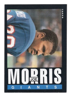 1985 Topps #120 Joe Morris RC | eBay