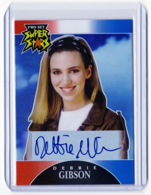 Debbie Gibson 2021 Leaf Pop Century Autograph Card # /5 !! Signature ...