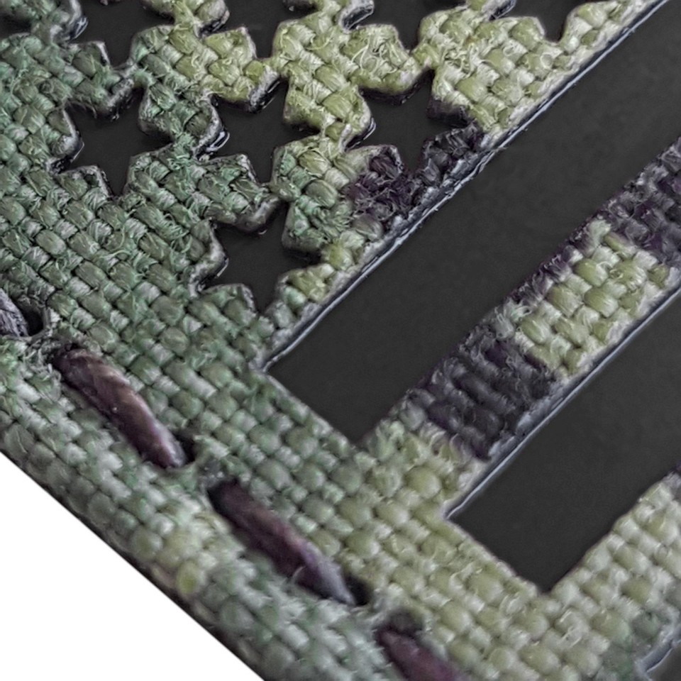 IR Bundle 2 pcs USA flags forward reversed AOR2 NWU III touch fastener ...