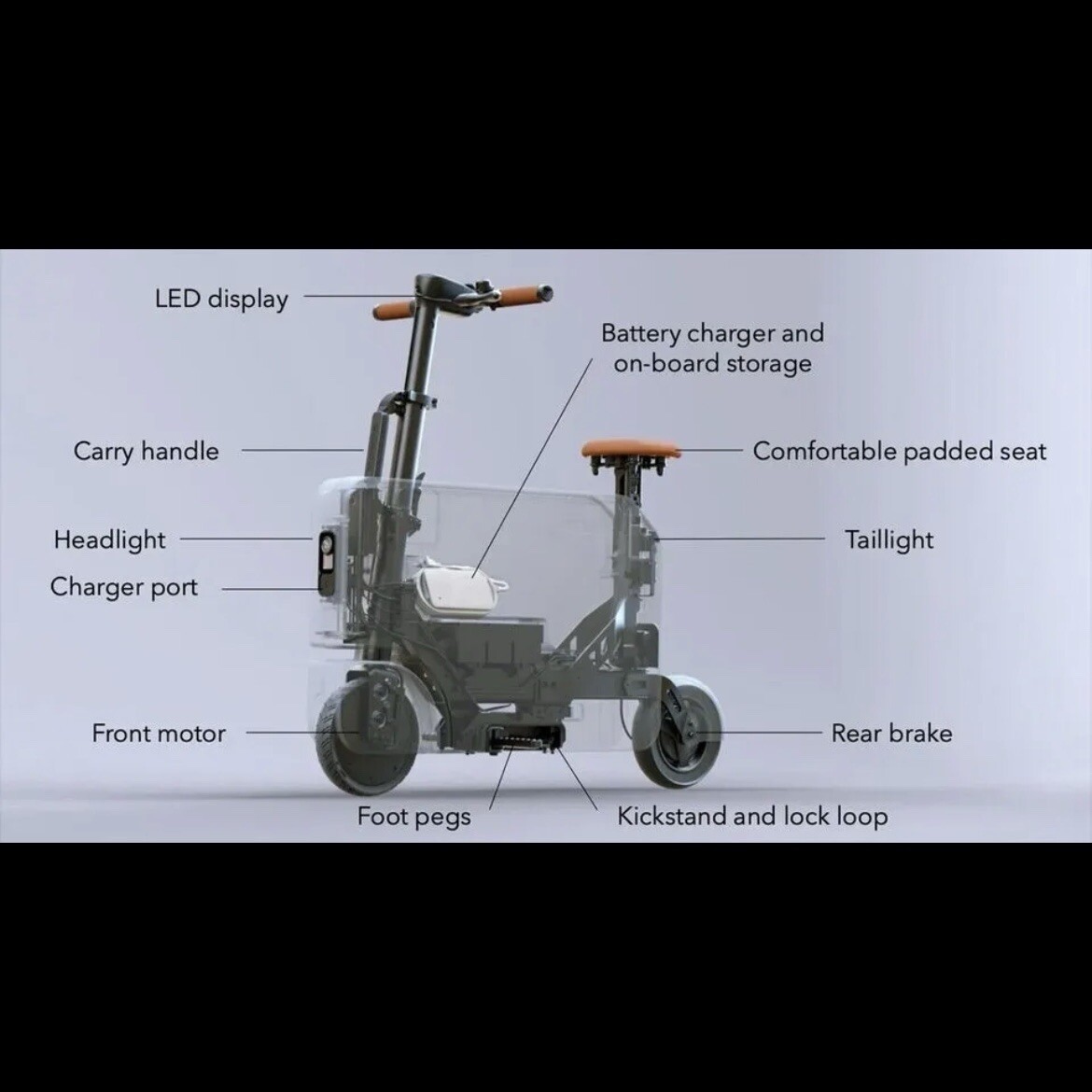 Honda Motocompacto Motocompo E-Scooter New in Box | eBay