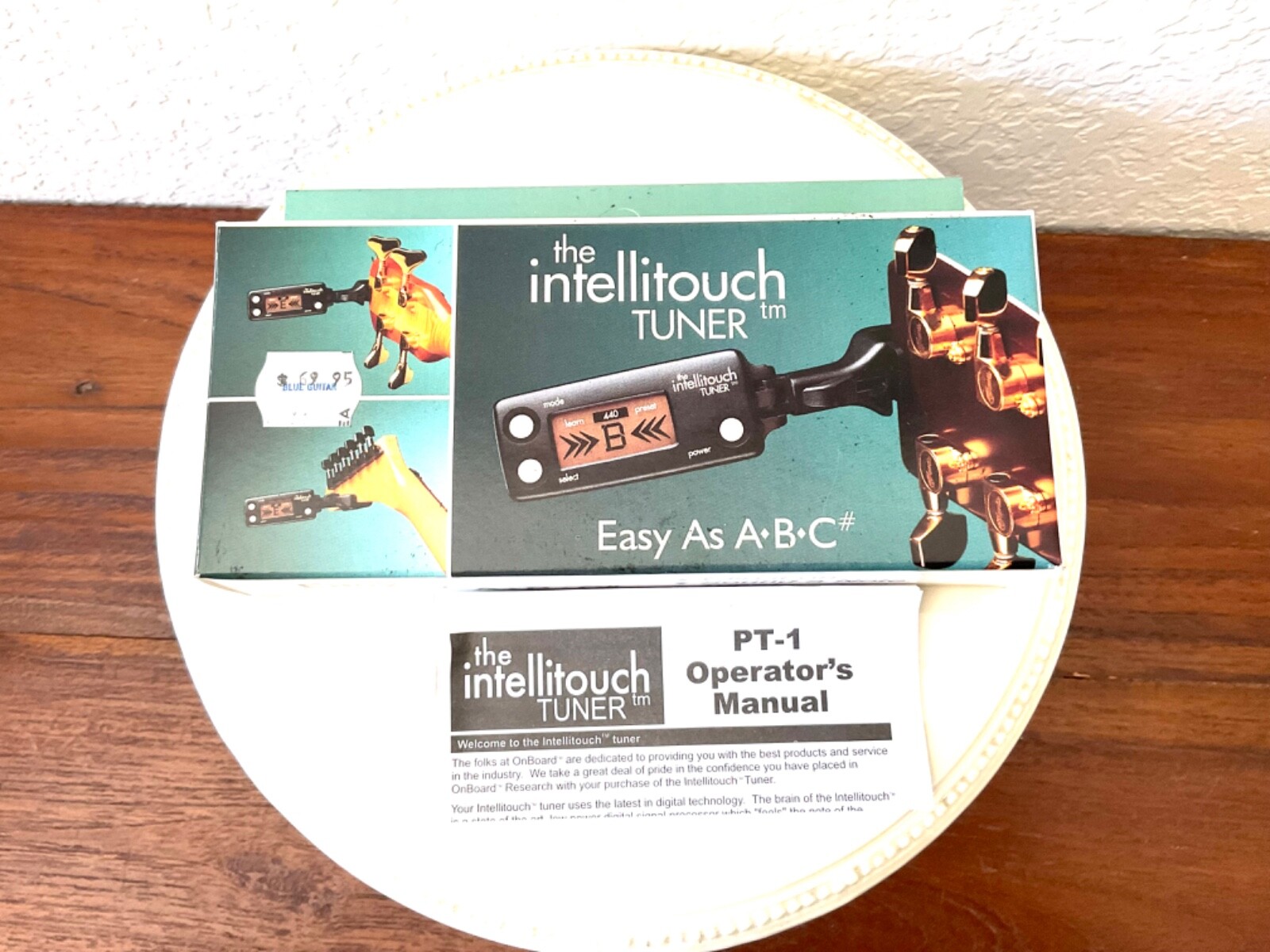 IntelliTouch Pt1 Chromatic Clip-on Multi Instrument Tuner Onboard ...