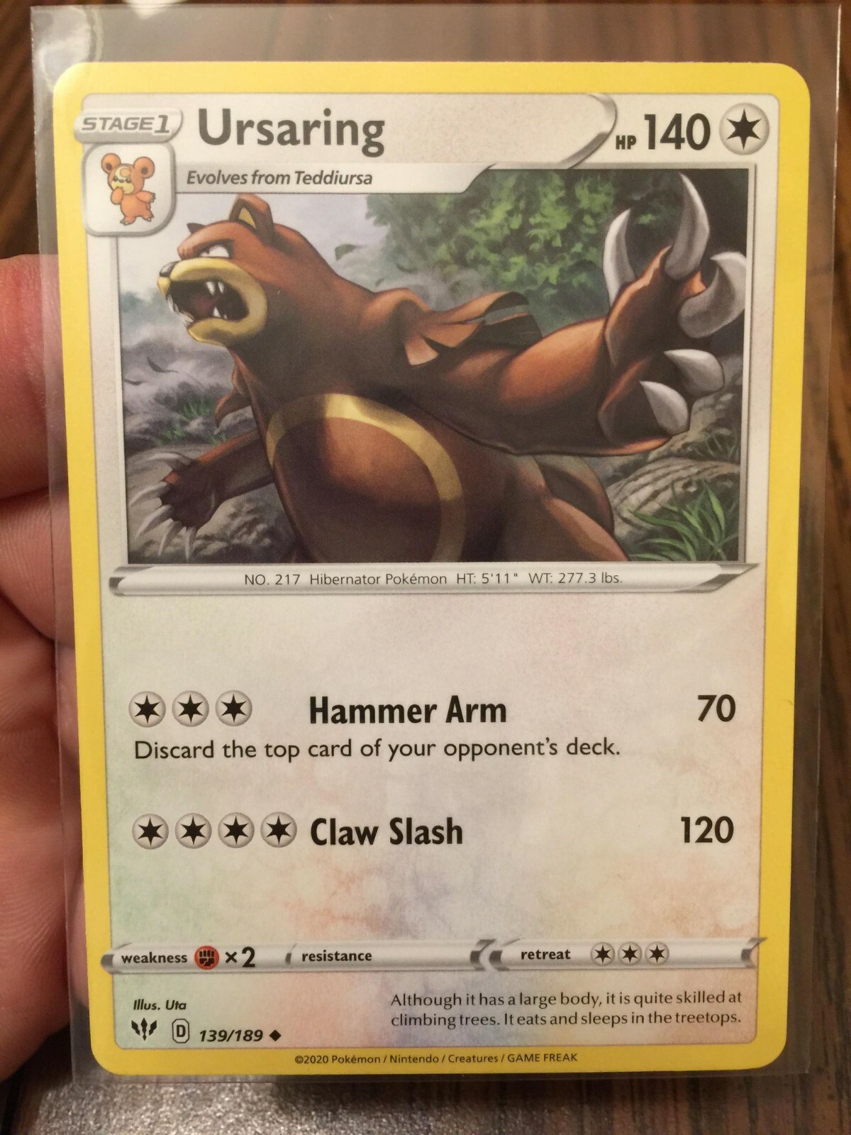 Ursaring Card