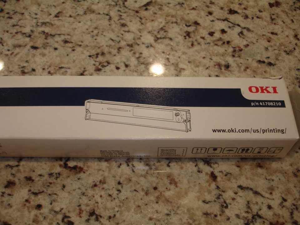 OKI Microline Genuine 8810 Black Ribbon Cartridge 41708210 | eBay
