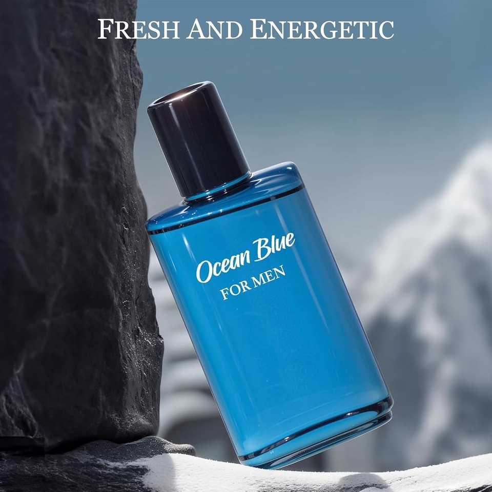 Ocean Blue for Men Cologne - 3.4OZ- Inspired by Davidoff Cool Water | eBay