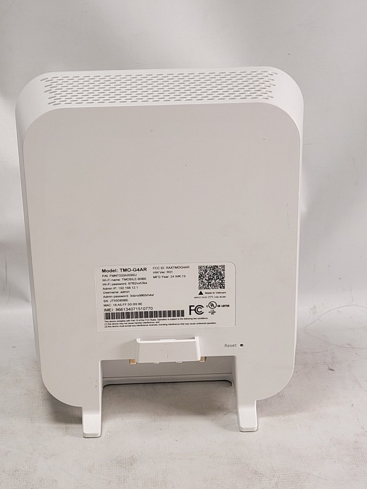 T-Mobile G4AR Home Internet 5G Gateway Modem Hot Spot TMO-G4AR - Unit ...