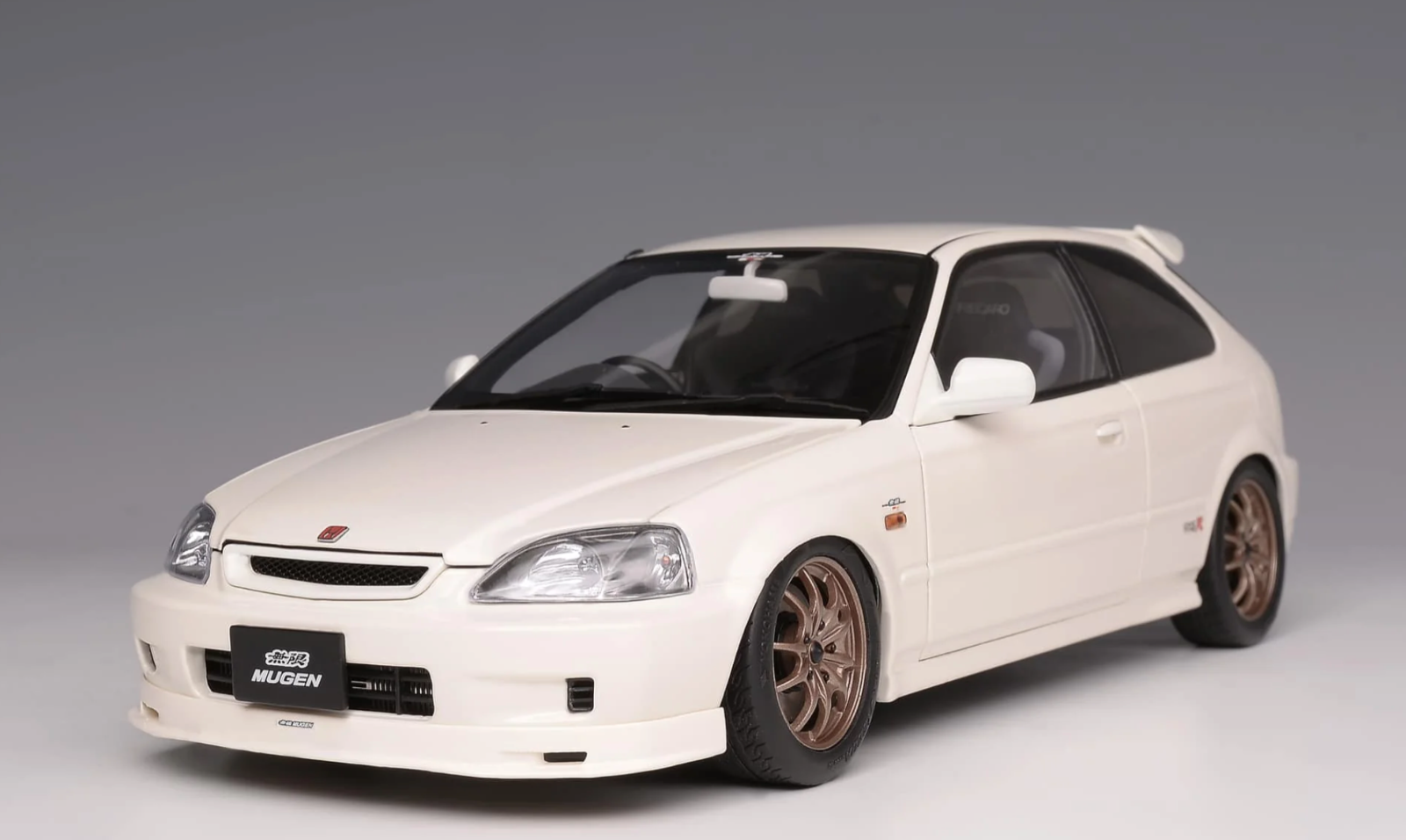 1/18 MotorHelix Honda Civic Type R ( EK 9) Mugen Edition RHD white | eBay