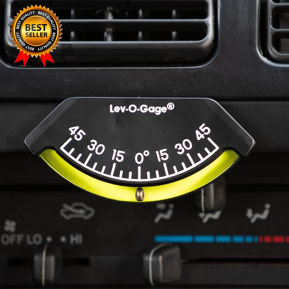 201-F Lev-O-Gage Inclinometer Usa-Made Level Gauge for Off-Road Vehicle ...