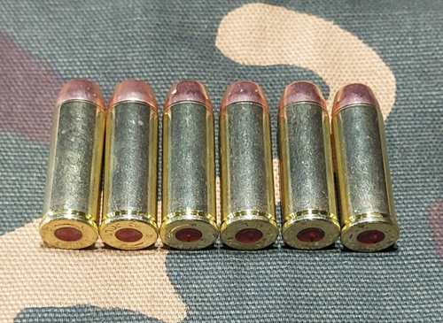 45 LONG COLT SNAP CAPS SET OF 6, BRASS AND FMJ, REAL WEIGHT!!! 45LC 45 ...