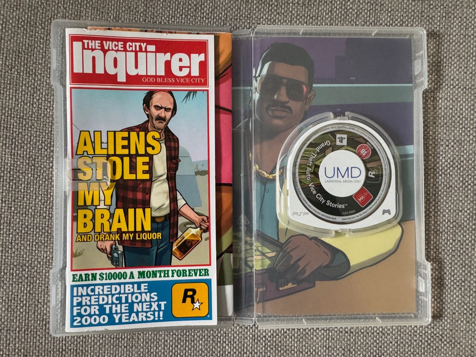 psp GRAND THEFT AUTO Trilogy + MAPS Vice City China Town Liberty City ...