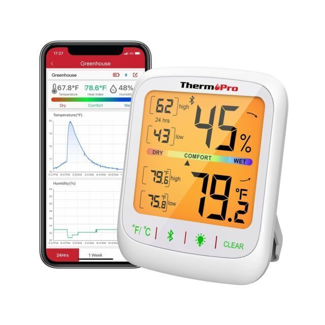 ThermoPro TP359 Portable Weather Station for sale online | eBay