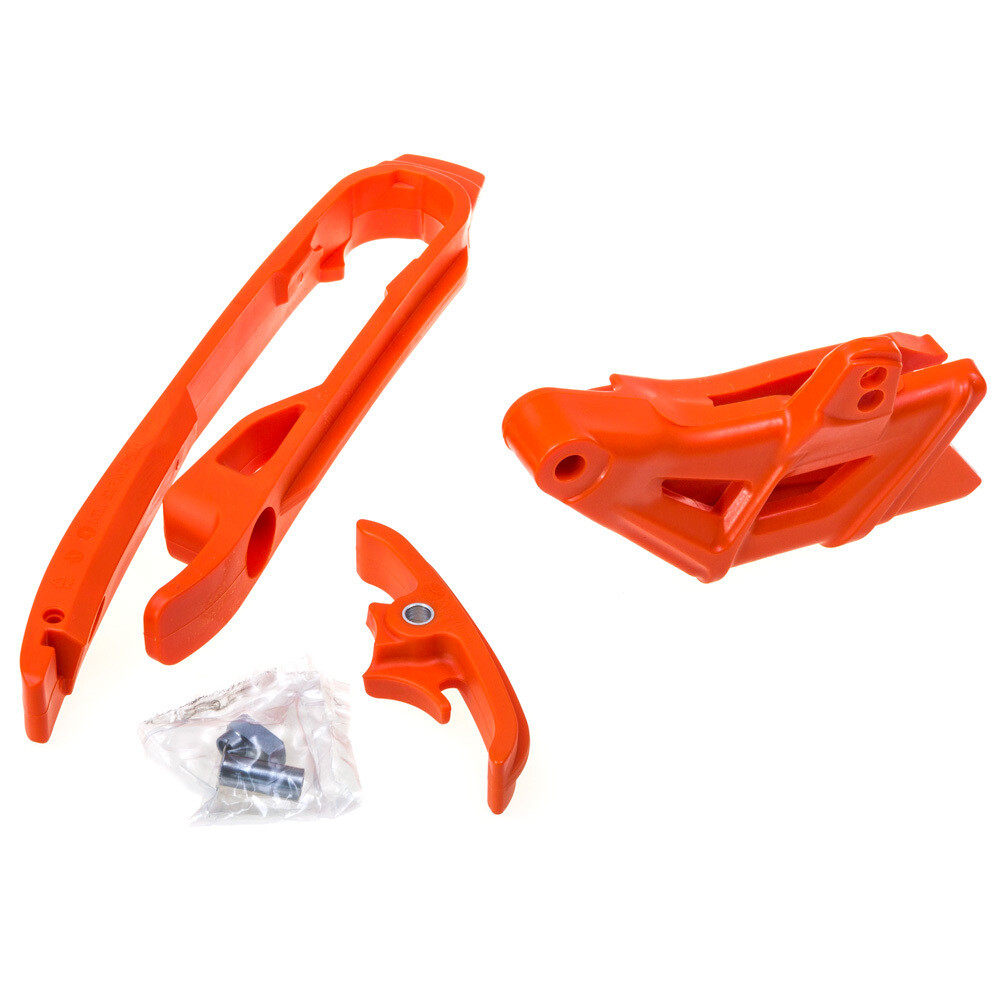 Polisport Orange Chain Guide/Slider Kit for KTM 250 SX-F 2016-2022 | eBay
