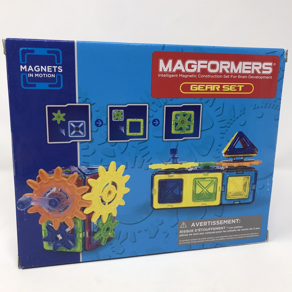 Magformers Magnets In Motion 32-Pieces Gear Set 3+ | eBay