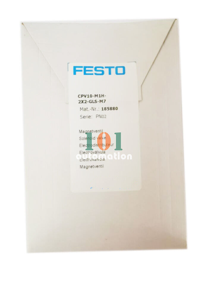 1Pcs New FOR FESTO Solenoid Valve CPV10-M1H-2X2-GLS-M7 185880 | eBay