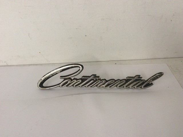 Original OEM 1972 Lincoln CONTINENTAL Emblem Script Badge D2lb-13a171 ...