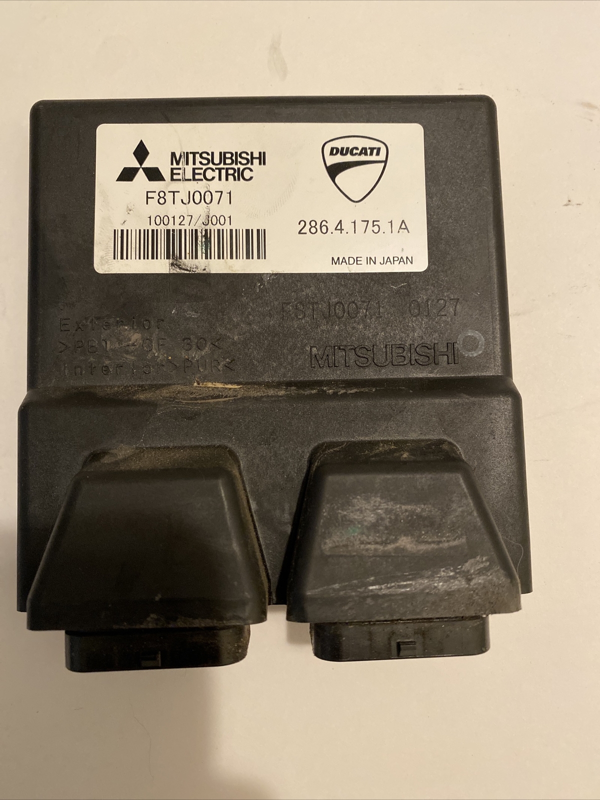 10 11 12 Ducati Multistrada 1200 S 1200S ECU Computer Module BRAIN Box ...