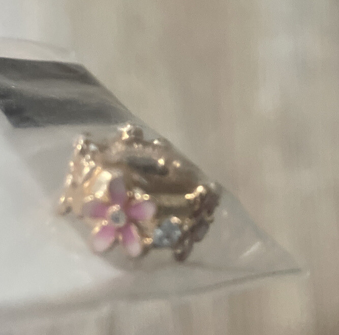 Authentic PANDORA #788809c01 Pink Daisy Rose Collection Clip Charm for ...