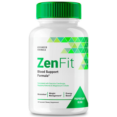 ZenFit Blood Formula Pills, Blood Sugar Support Capsules (60 Capsules ...