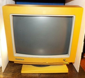 Vintage GoldStar 1460 Plus Computer Monitor | eBay