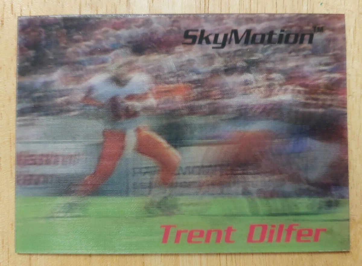 1996 SkyBox Sky Motion #SM1 Trent Dilfer Promo Tampa Bay | eBay