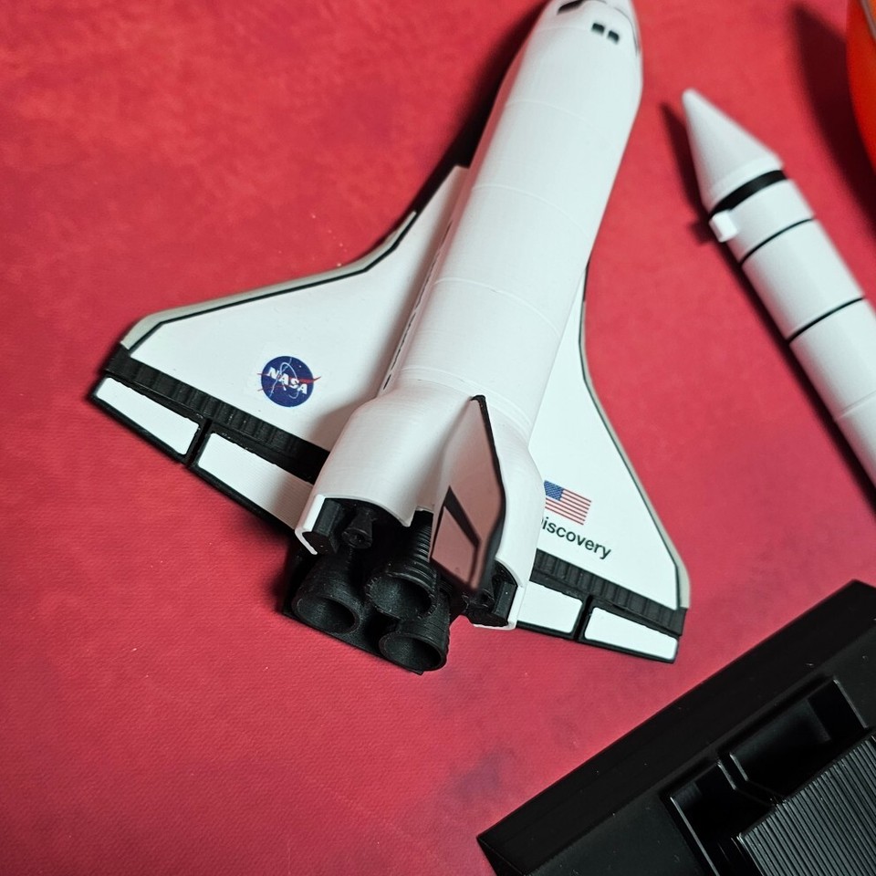 1:200 Scale NASA Space Shuttle Model Rocket Model Painted Finished | eBay