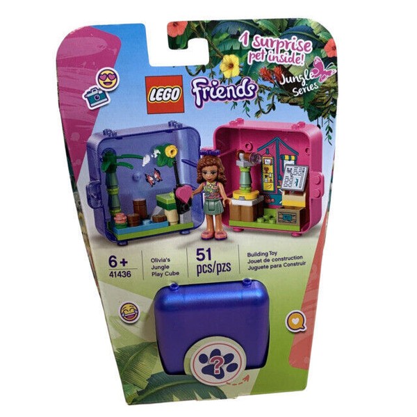 LEGO FRIENDS: Olivia's Jungle Play Cube (41436) for sale online | eBay