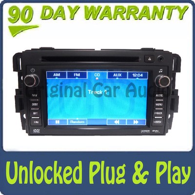 Unlocked GMC Acadia AM FM Radio Stereo Navigation AUX USB MP3 CD Player ...