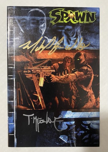 Image Spawn #65 Signed Michael Jai White & Todd McFarlane 1997 NM Movie Cover | eBay