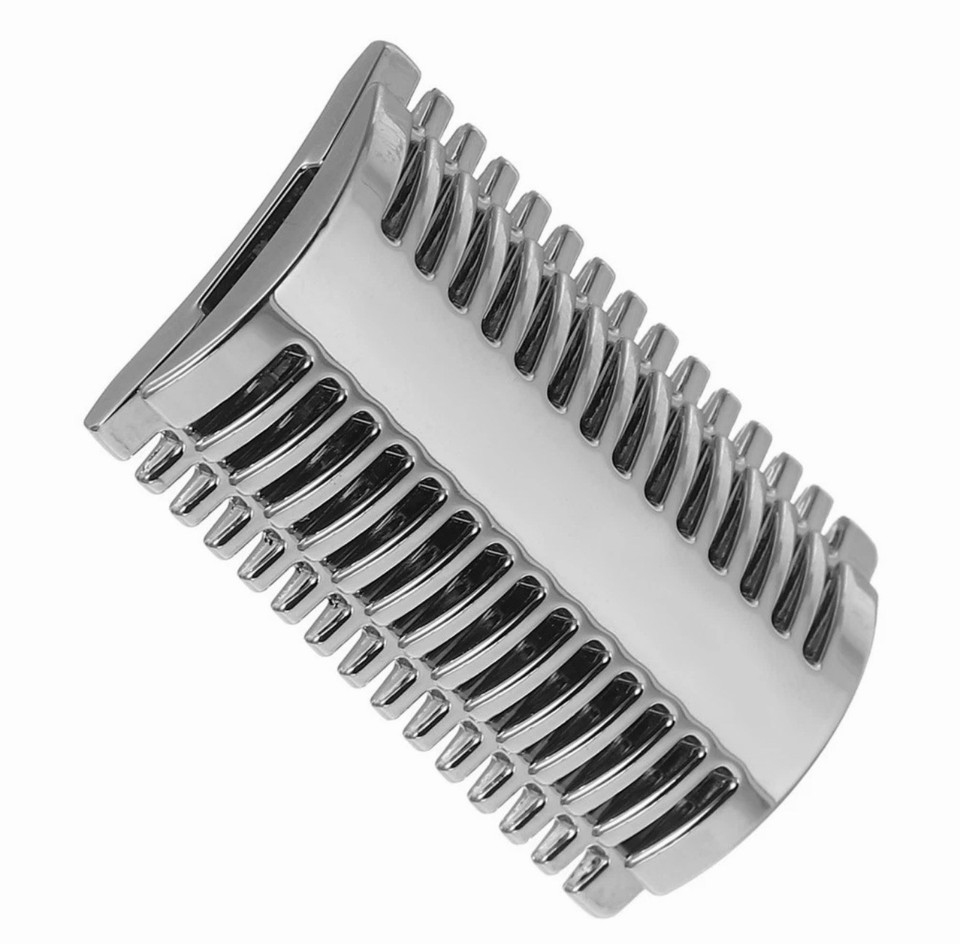 316L CNC Stainless Steel Safety Razor Ball End Handle W Razorock SLOC ...